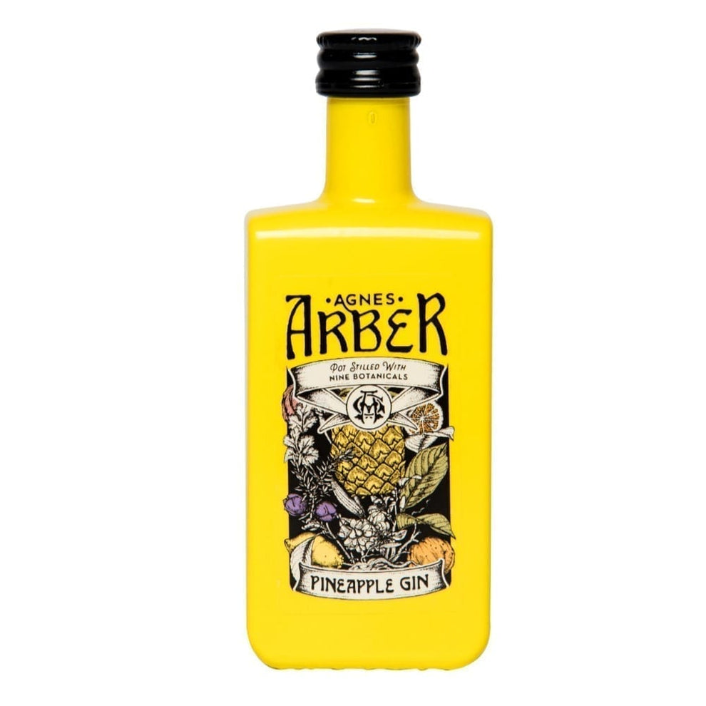 Agnes Arber Flavoured Pineapple Gin 5cl - The Tiny Tipple Drinks ...